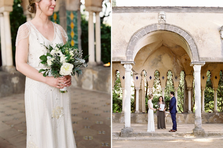 Villa Cimbrone, Ravello, Italy Wedding Elopement