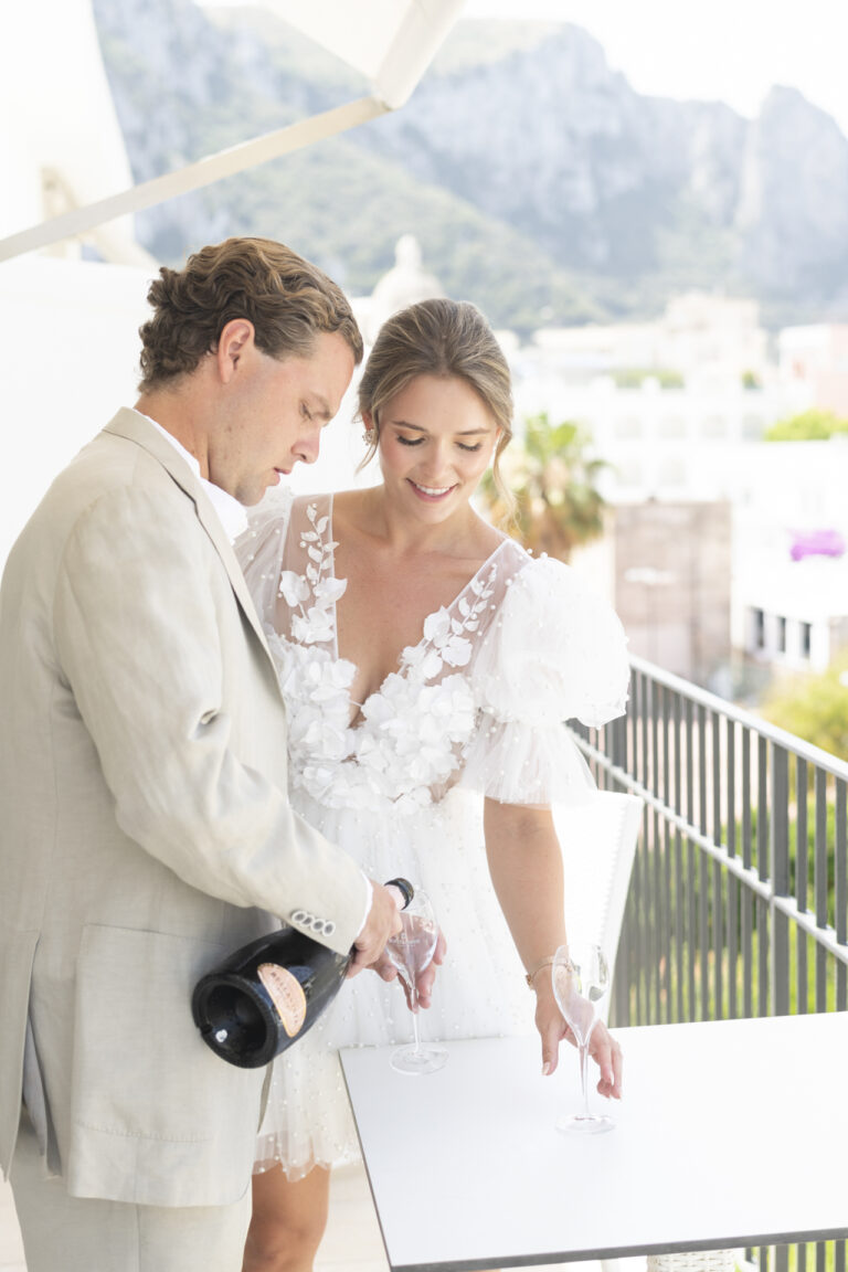 A Dreamy Capri Luxury Elopement: Rebecca & Ruffin's Romantic Italian ...
